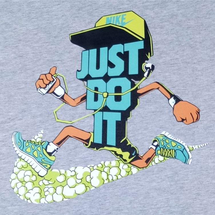Футболка Just Do It Colors Tee купить оригинал - цена в Москве и России ...