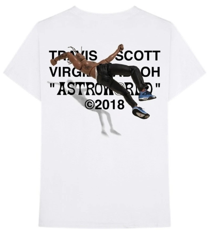 Футболка Travis Scott x Virgil Abloh By A Thread Tee (Cactus Jack ...