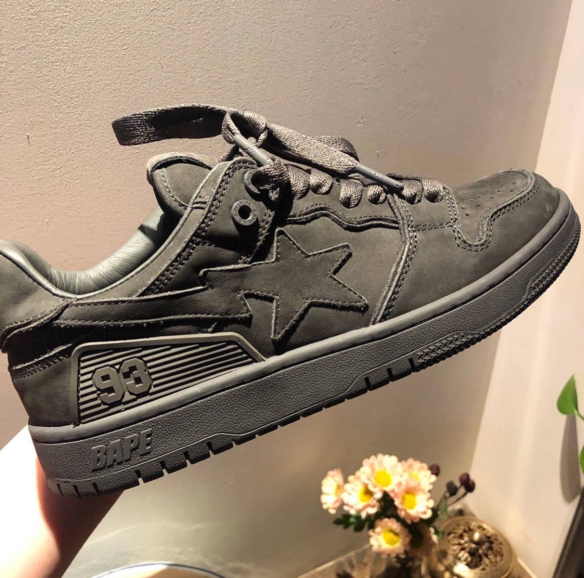 Кроссовки BAPE SK8 Sta Triple Black купить оригинал - цена в Москве и ...