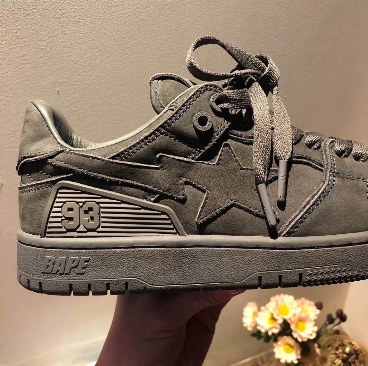 Кроссовки BAPE SK8 Sta Triple Black купить оригинал - цена в Москве и ...