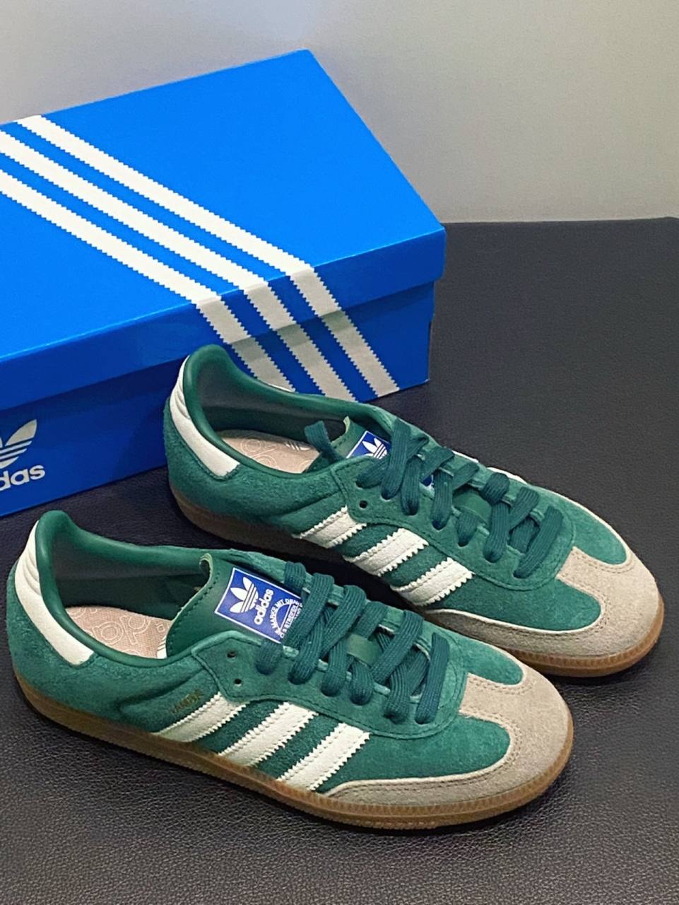 Кроссовки adidas Samba OG Collegiate Green Gum купить оригинал - цена в ...